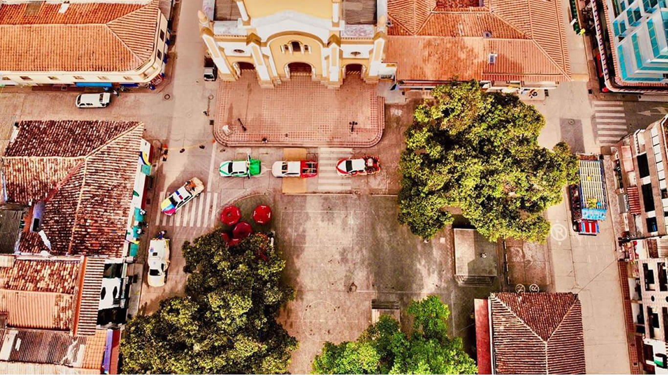 Parque principal de San Rafael - Oriente Antioqueño