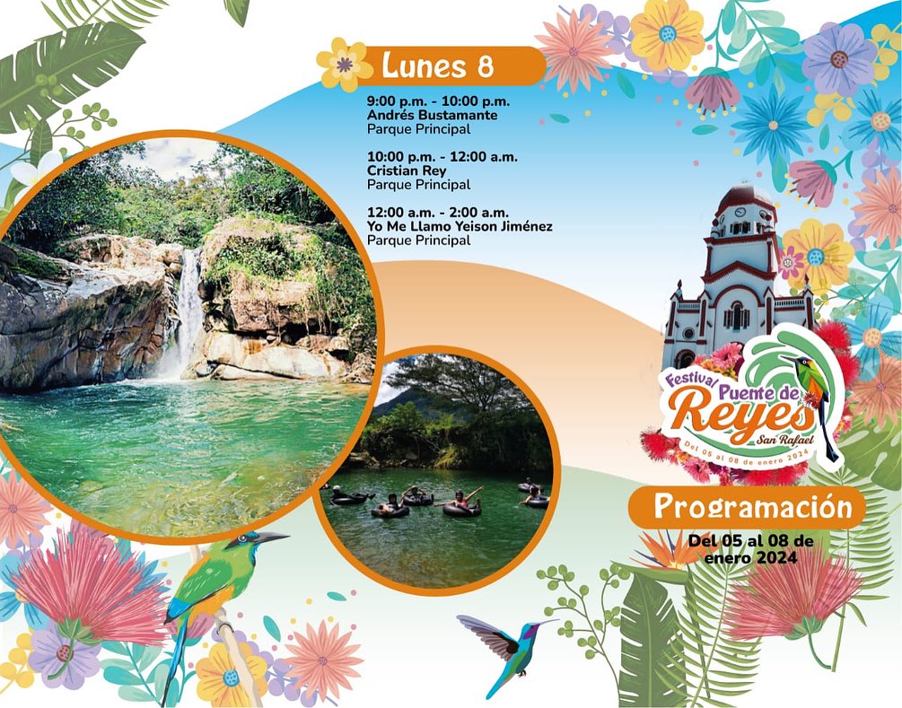 San Rafael nos invita a su Festival de Puente de Reyes 2024 - Oriente ...