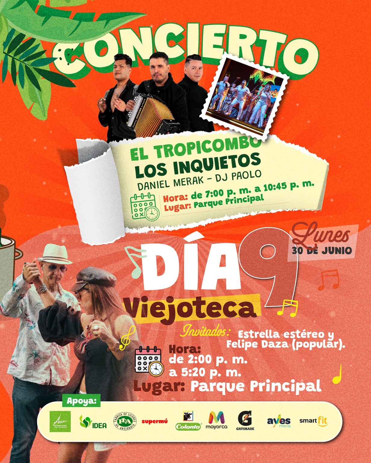 Fiestas de Sabaneta 2025. Programación Fiestas del Plátano - Oriente ...
